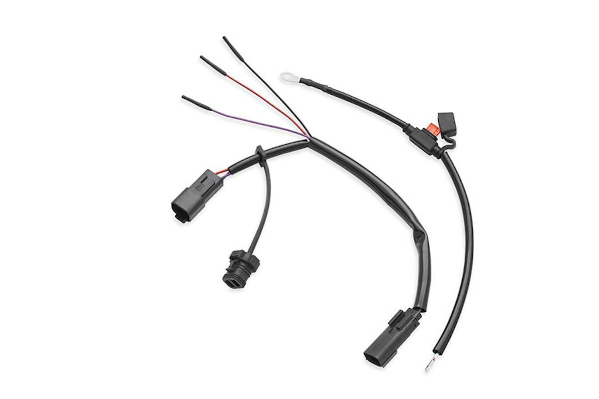 Electrical Connector Upgrade Kit 12 volt Power Lead | Harley-Davidson ...