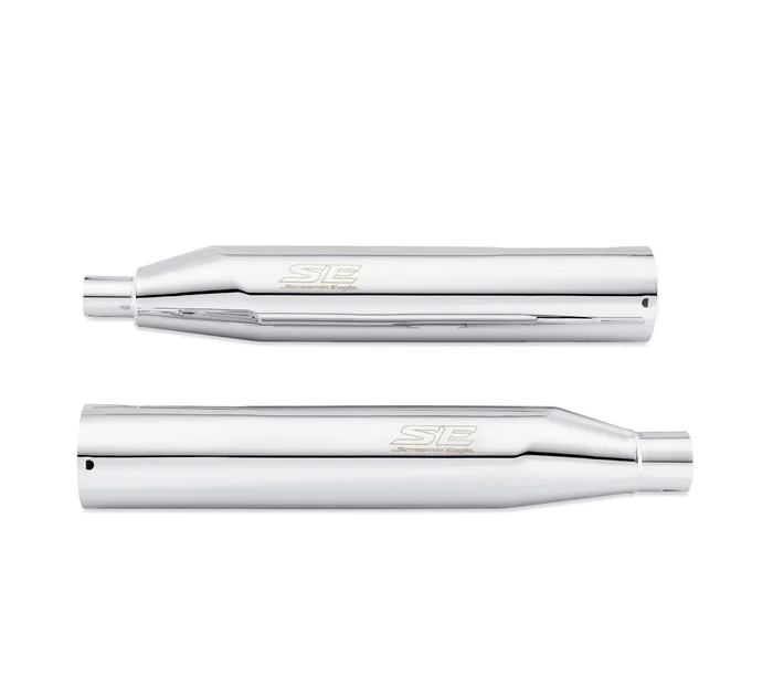 Screamin’ Eagle Street Cannon Performance Slip-On Mufflers | Harley ...