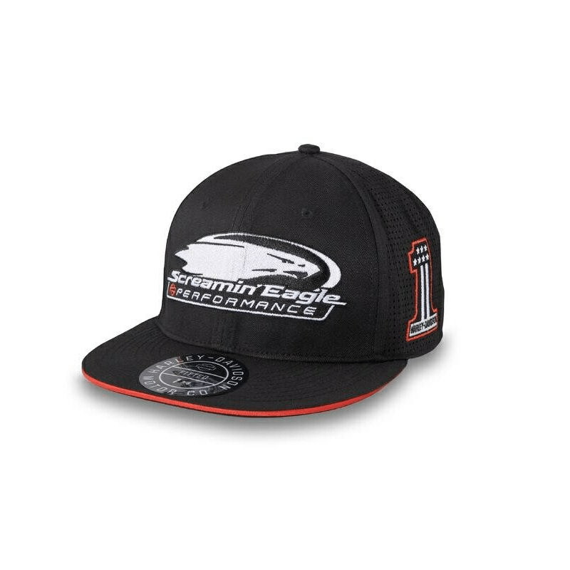 Screamin’ Eagle® Fitted Baseball Cap | Harley-Davidson® Online