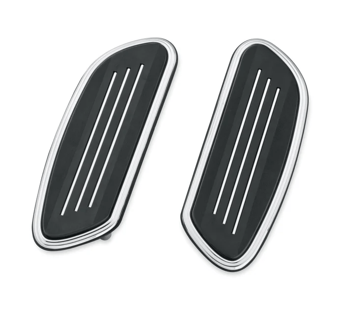 Streamliner Passenger Footboard Insert Kit- Swept Wing Shape | Harley ...