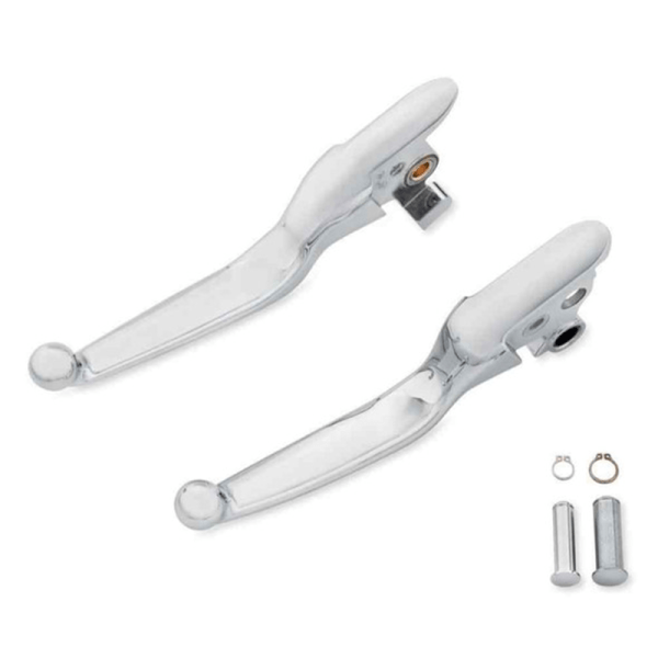 Harley-Davidson® Chrome Hand Control Lever Kit, Fits Softail Models ...