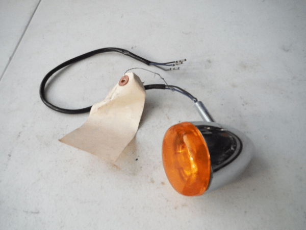 Amber & Chrome Bullet Turn Signal Light | Harley-Davidson® Online