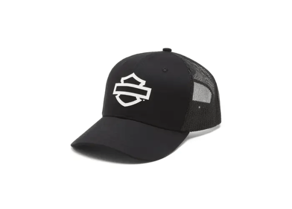 Mens Logo Switchback Trucker Cap | Harley-Davidson® Online